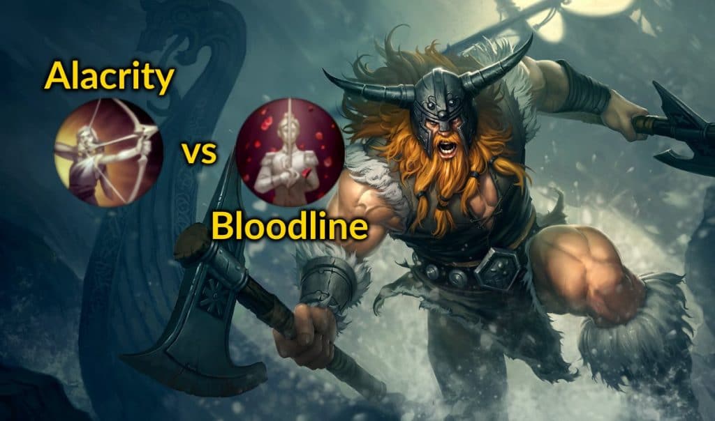 Olaf Top: Alacrity vs Bloodline – MHLoppy